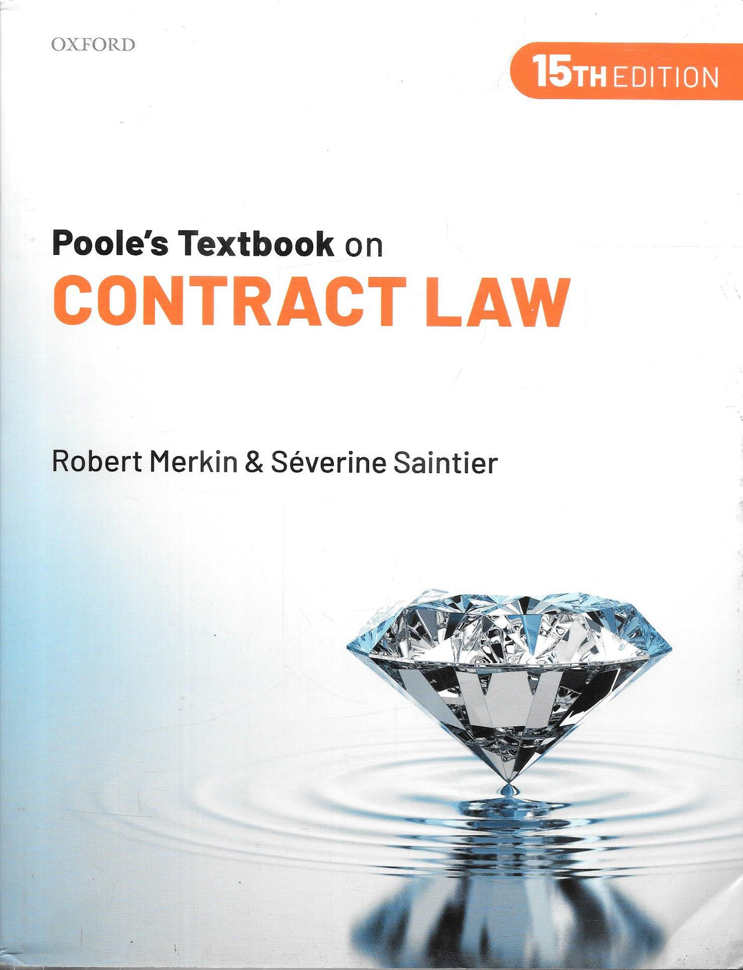 Pooles Textbook on Contract Law 15th Edition – M&J Services - The Eclectic Law Bookstore