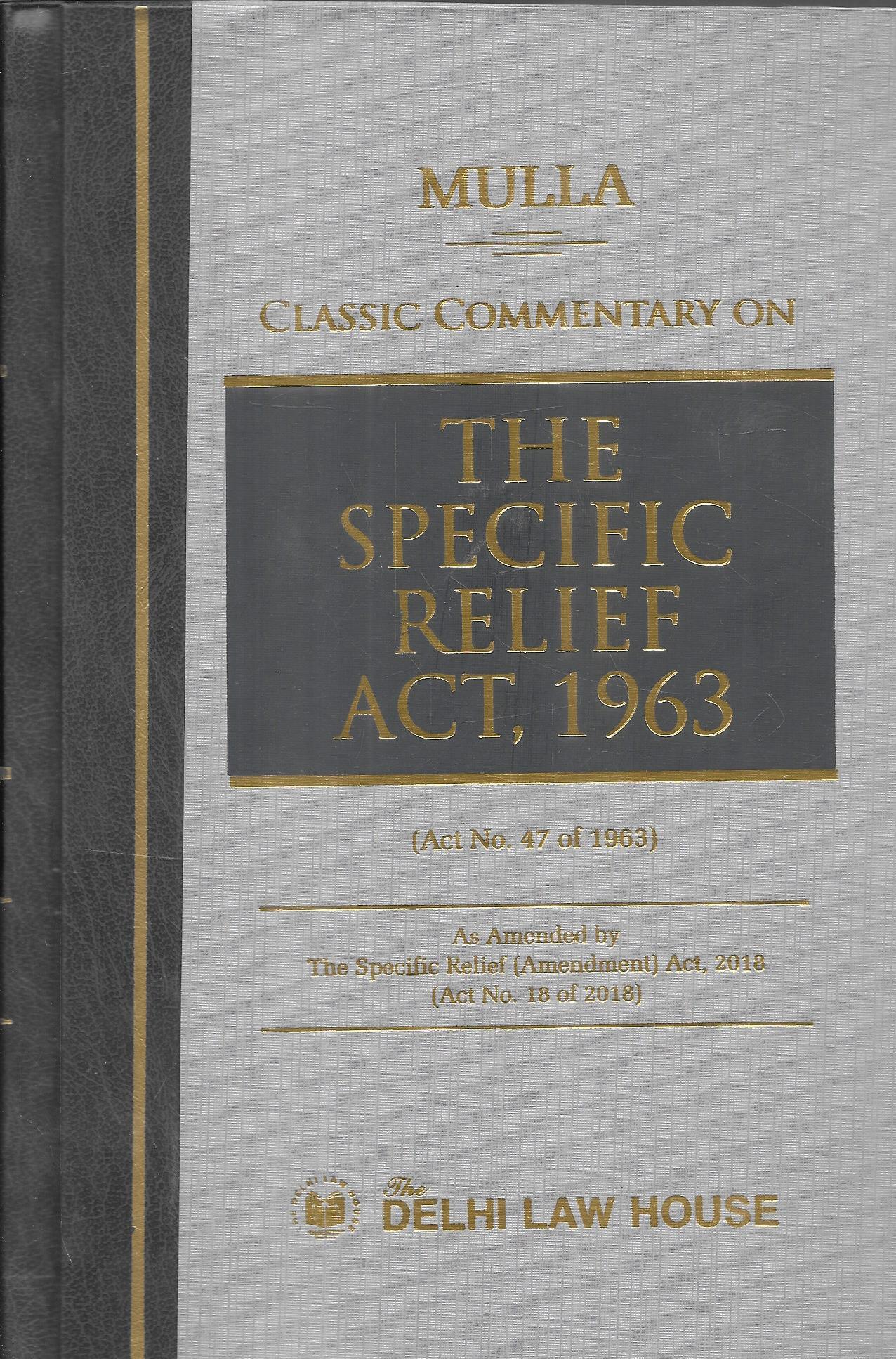 The Specific Relief Act, 1963