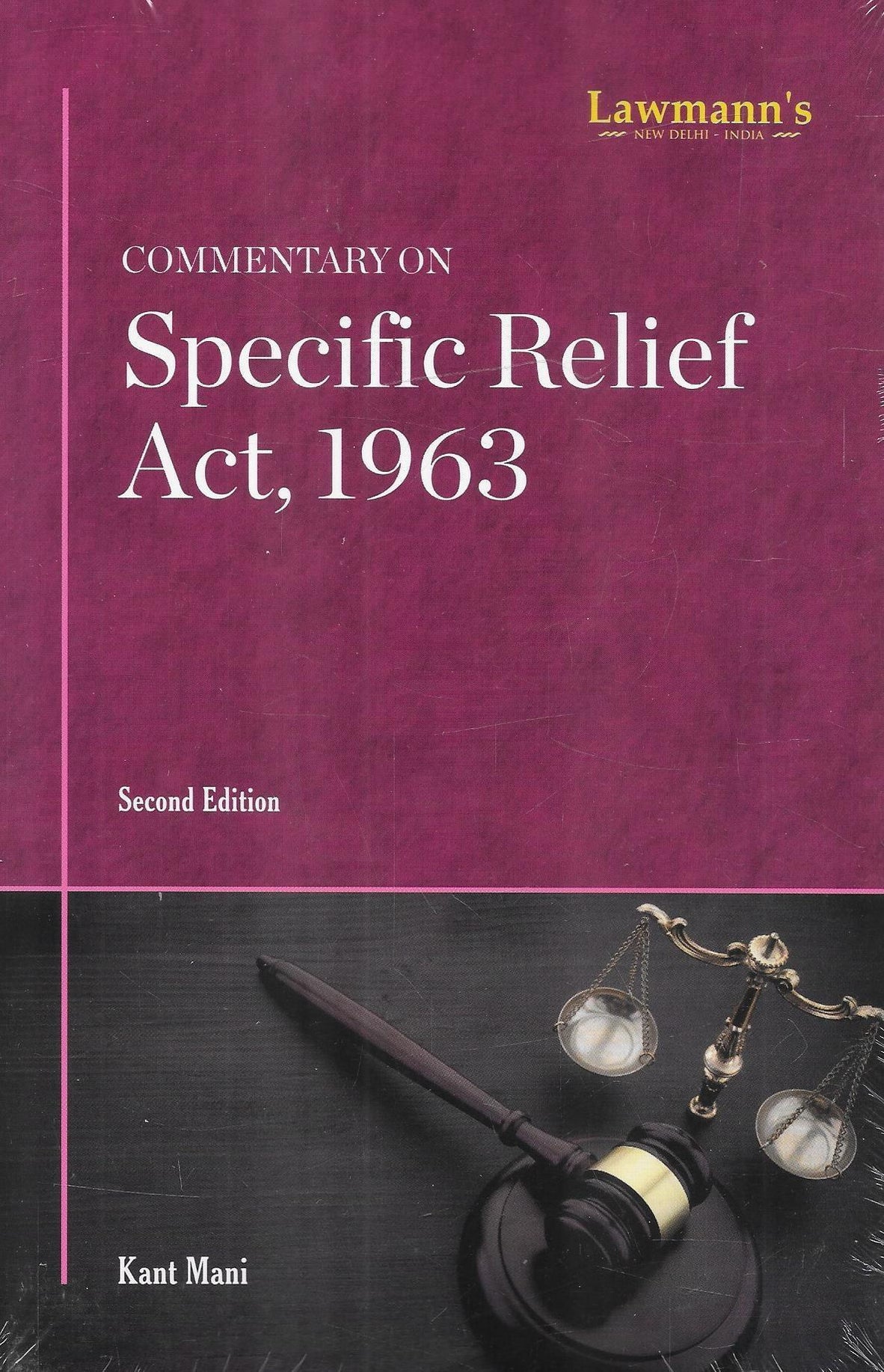 Commentary On Specific Relief – M&J Services - The Eclectic Law Bookstore