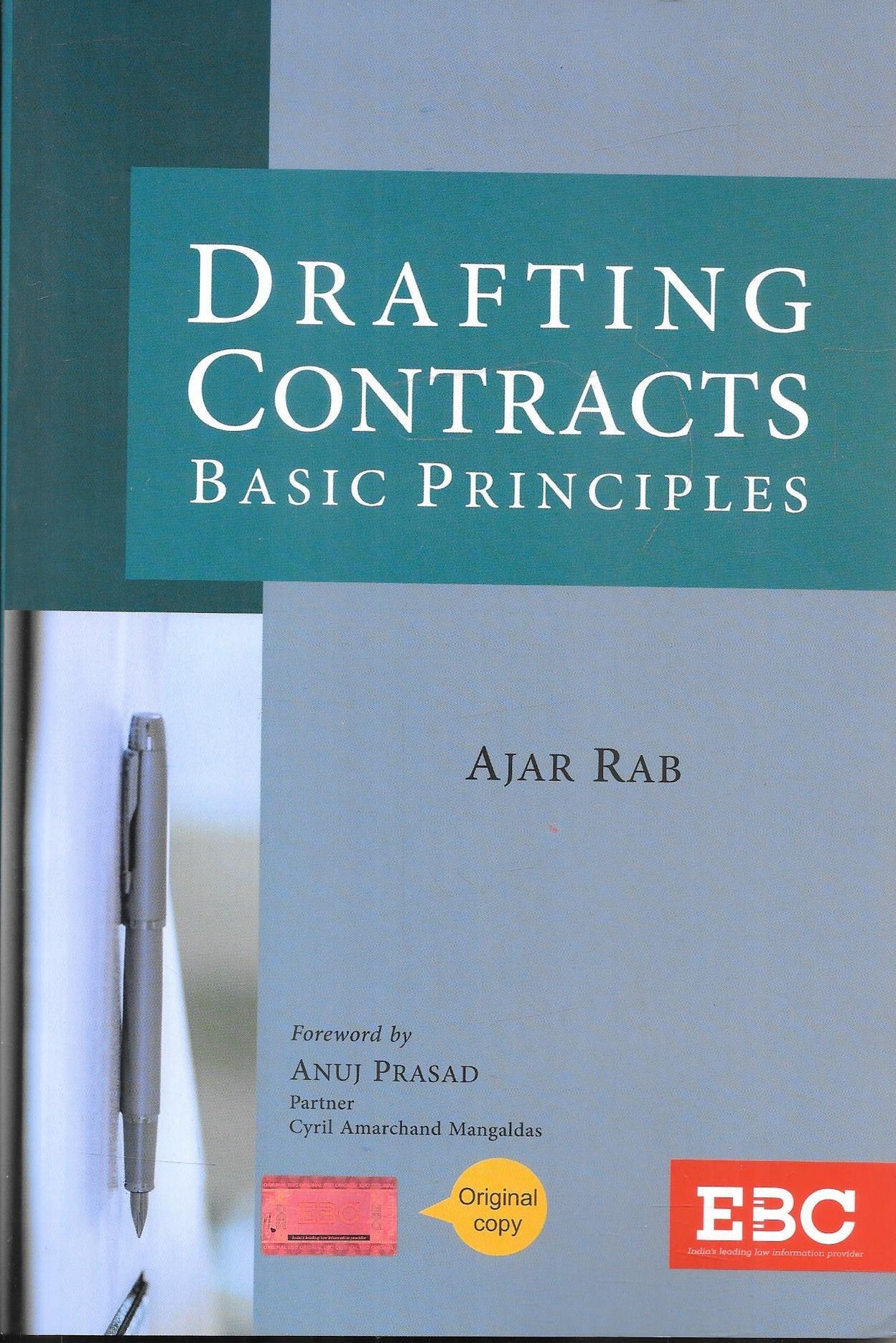 Drafting Contracts Basic Principles available at M&J Services - The Eclectic Law Bookstore