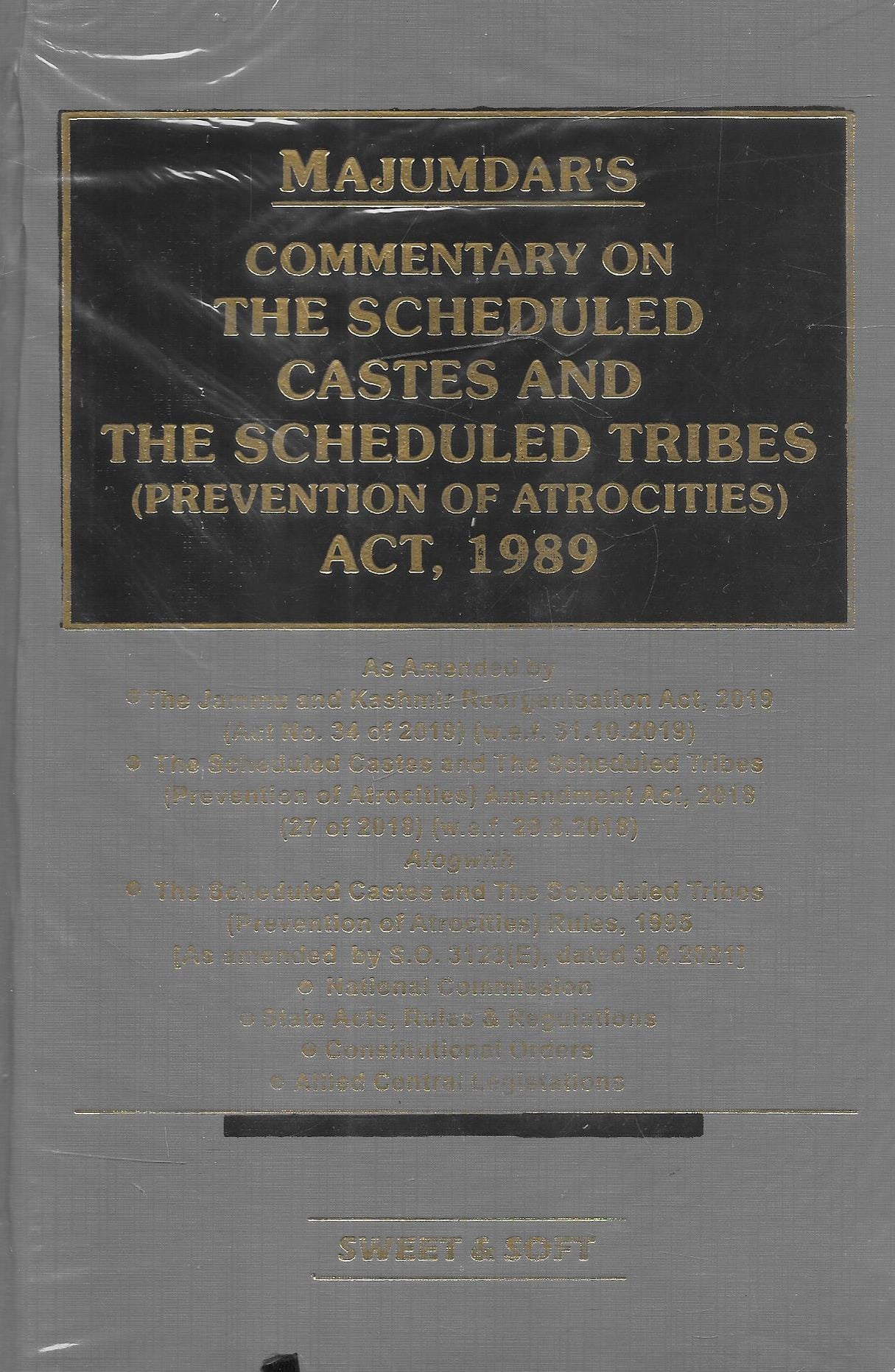 Commentary on The Scheduled Castes and The Scheduled Tribes (Preventio