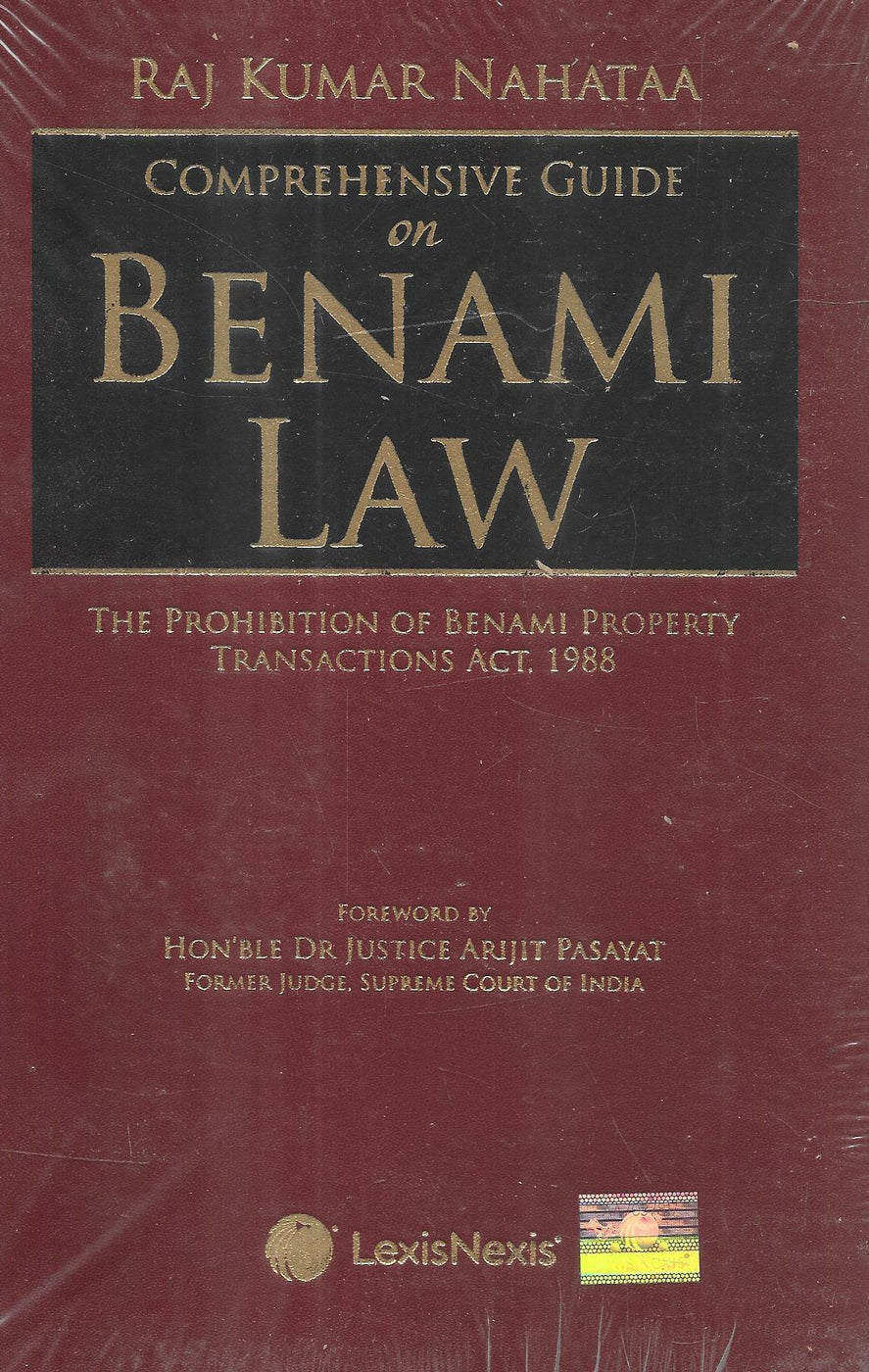 Comprehensive Guide on Benami Law available at M&J Services - The Eclectic Law Bookstore