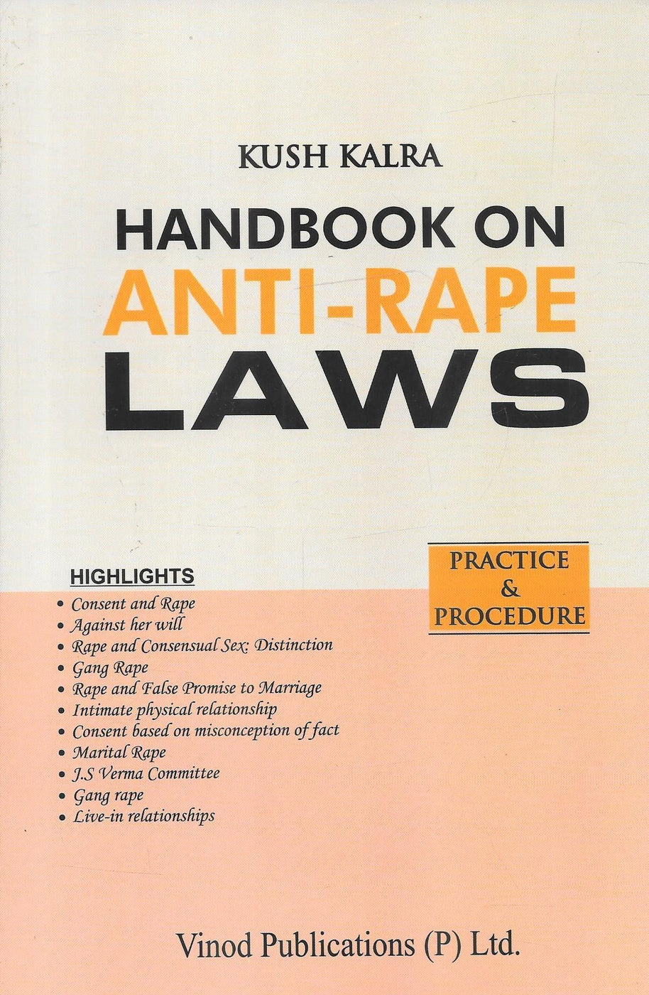 Handbook on Anti-Rape Laws Practice and Procedure – M&J Services - The ...