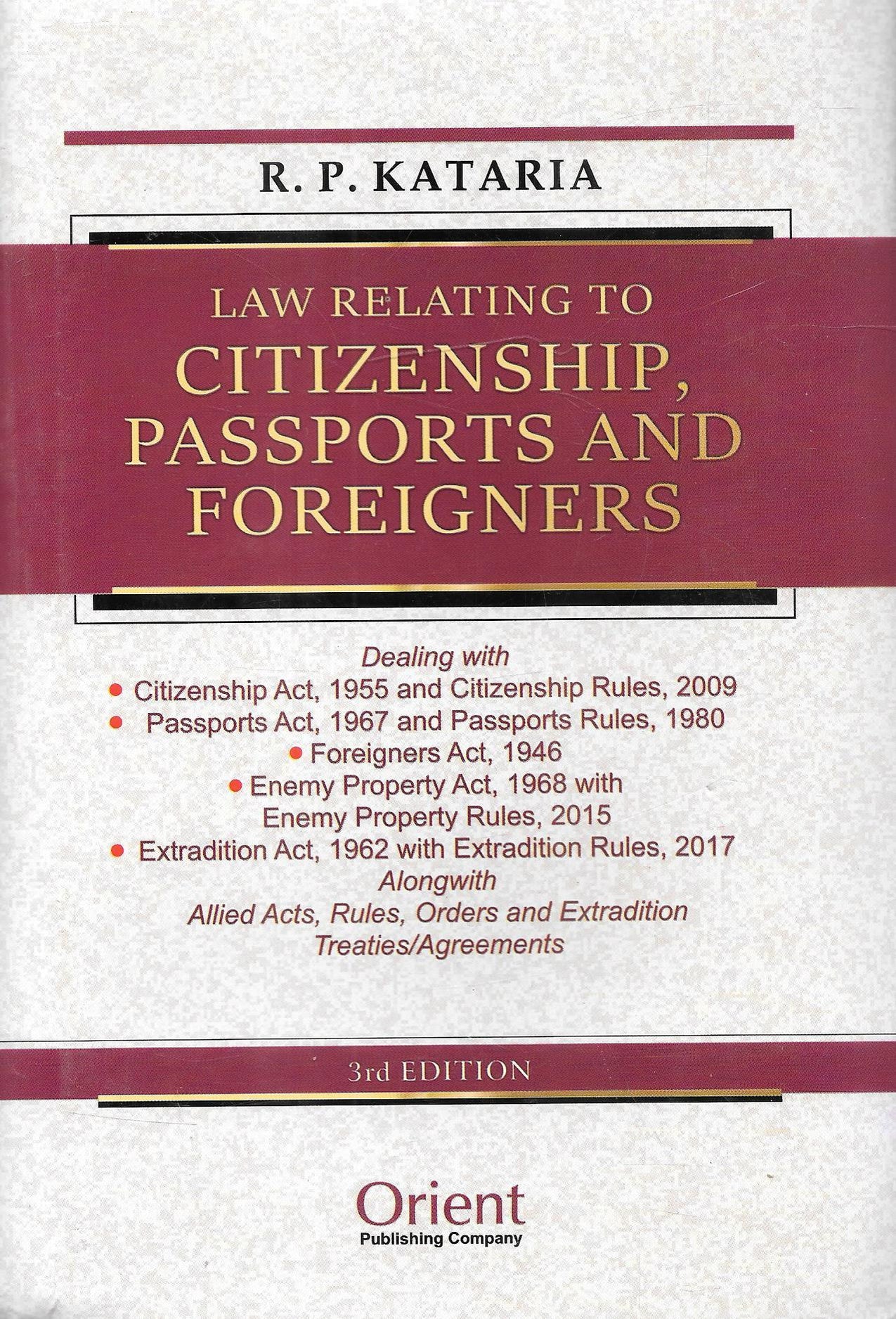 Law Relating To Citizenship Passports And Foreigners – M&J Services ...